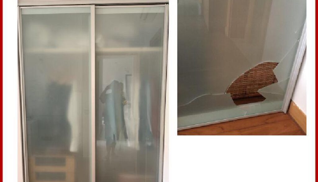 Wardrobe Sliding Door Glass Replacement At Gopeng - Affordable Door Repair