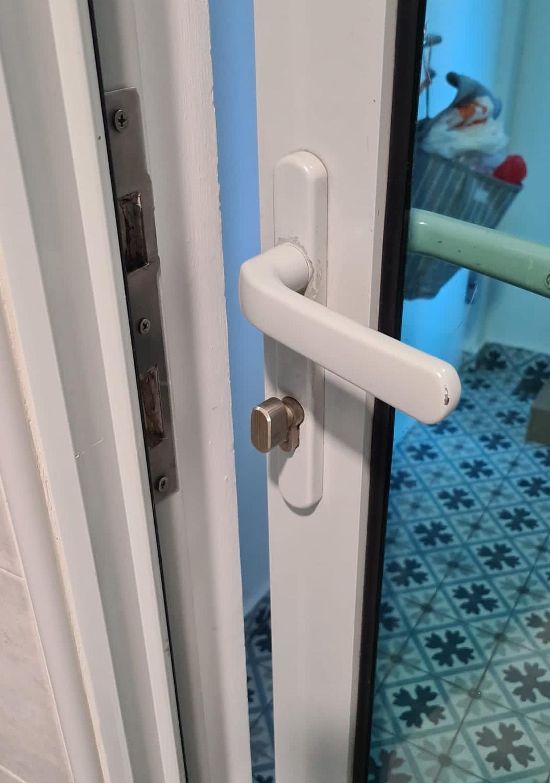 Realignment Aluminum Door Lock In Kovan - Affordable Door Repair